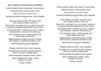 Menus | PLATO | View the PLATO Restaurant Menus